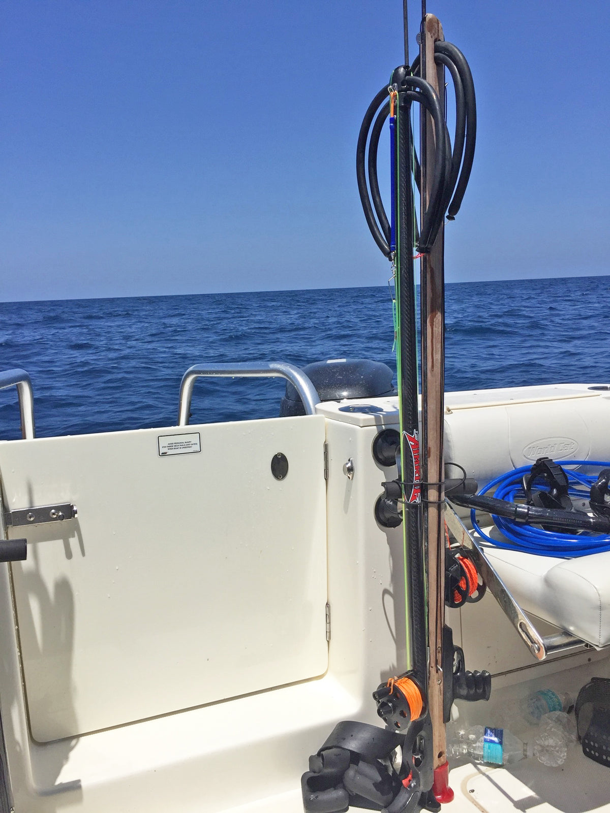 SportTube Vac Rac Quad Rack - Spearfishing Gun Rack - Spear America